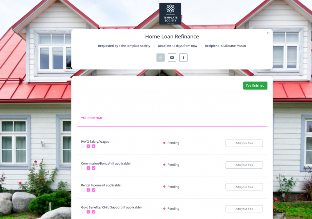 10+ Loan Application form templates you could send today to new clients