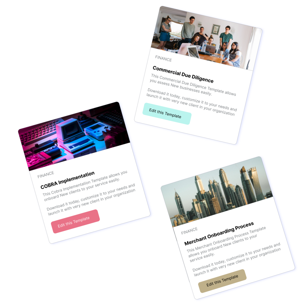 Custom client onboarding checklist software | Clustdoc
