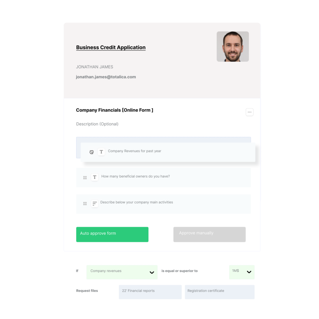 Multi-step form for digital client interactions | Clustdoc